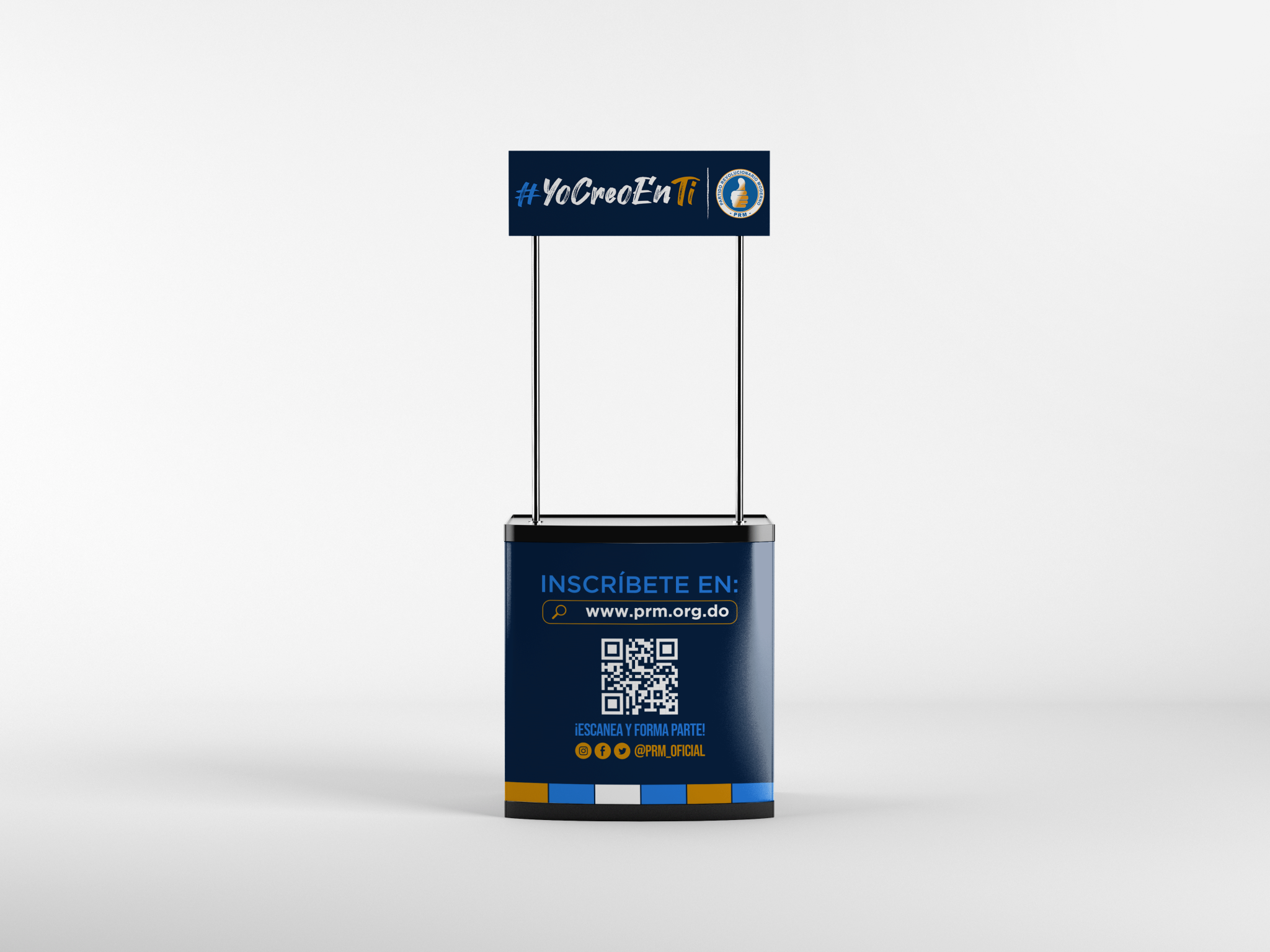 Stand Promocional – Nuevo Partido PRM